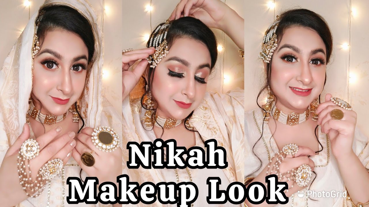 Nikah Makeup Look || Soft Makeup for Nikah || Traditional Nikah Makeup ...