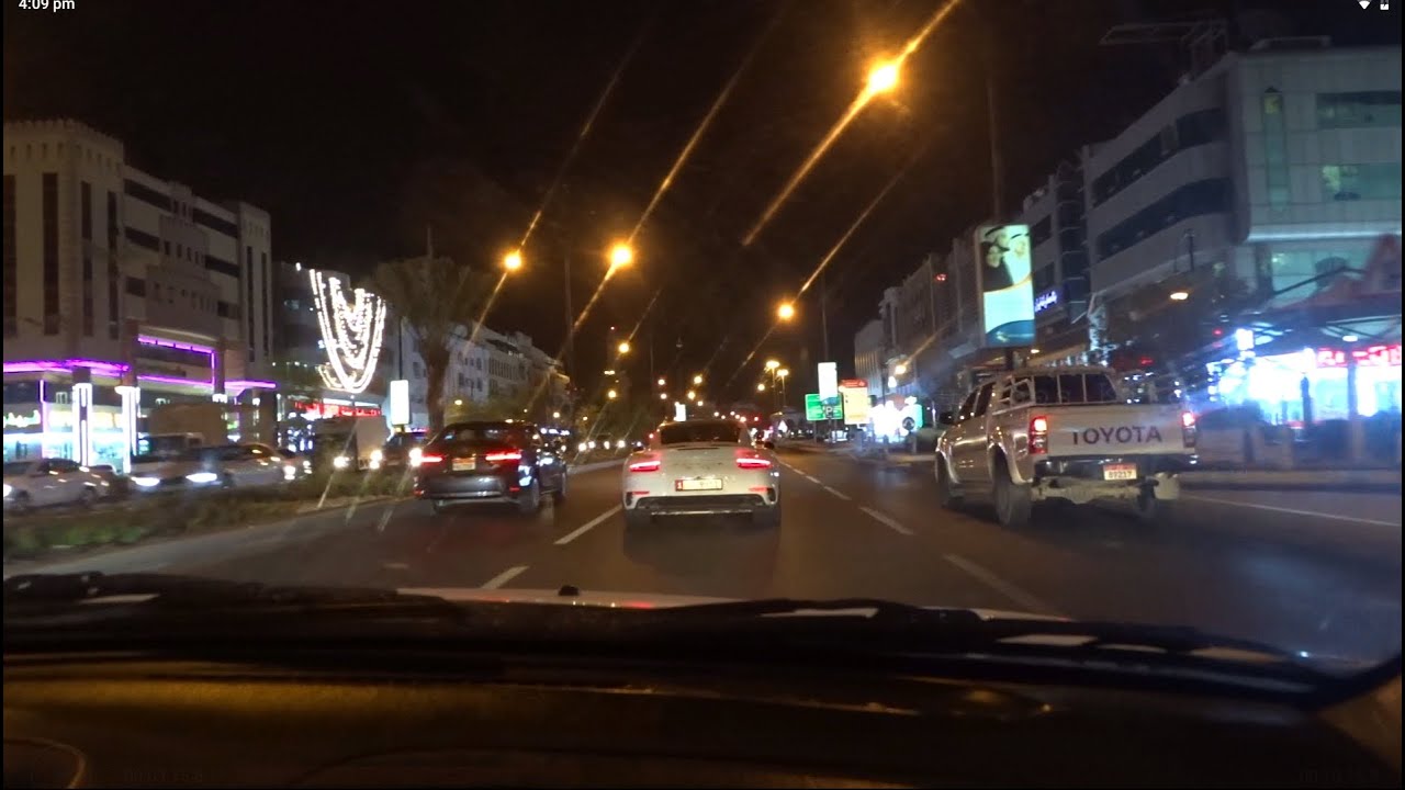 Vlog 2 | Night view of Al ain - YouTube