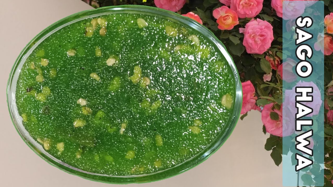 Sago Halwa சவ்வரிசி அல்வா Sri lankan muslims wedding sweet /Sago Muscut ...