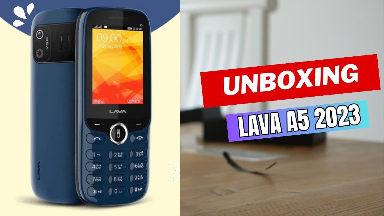 Lava Latest New Keypad Mobile | Lava A5 2023 | Unboxing - YouTube