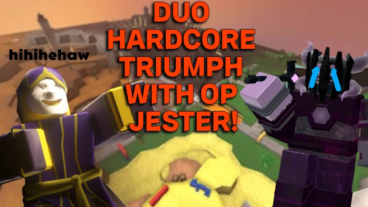 DUO HARDCORE WITH OP JESTER! (Roblox Tower Defense Simulator) - YouTube