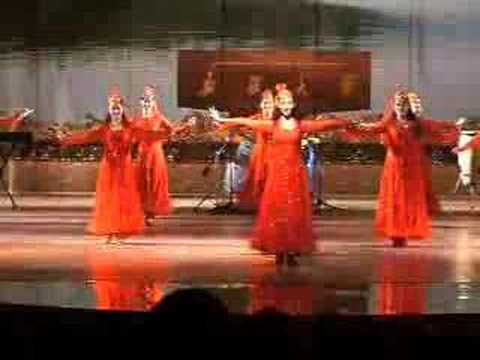 Uyghur Dancing at Xinjiang University - YouTube