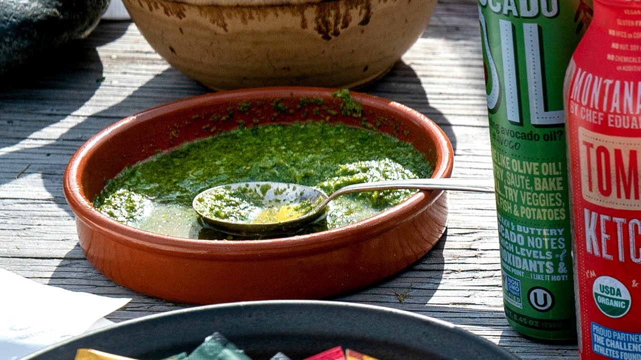 Orach & Lemon Balm Pesto Recipe - YouTube