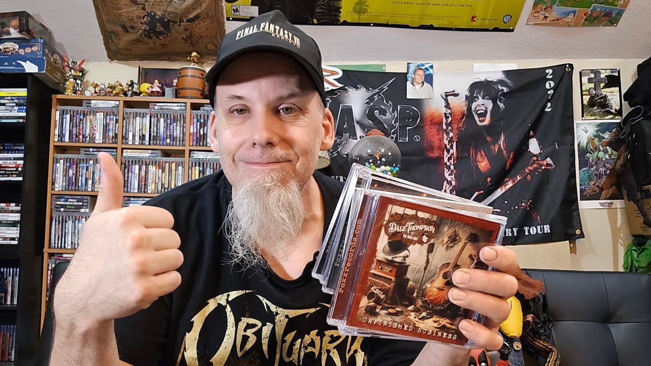 CD Delivery with New Music Featuring Vocalist Dale Thompson of Bride ...