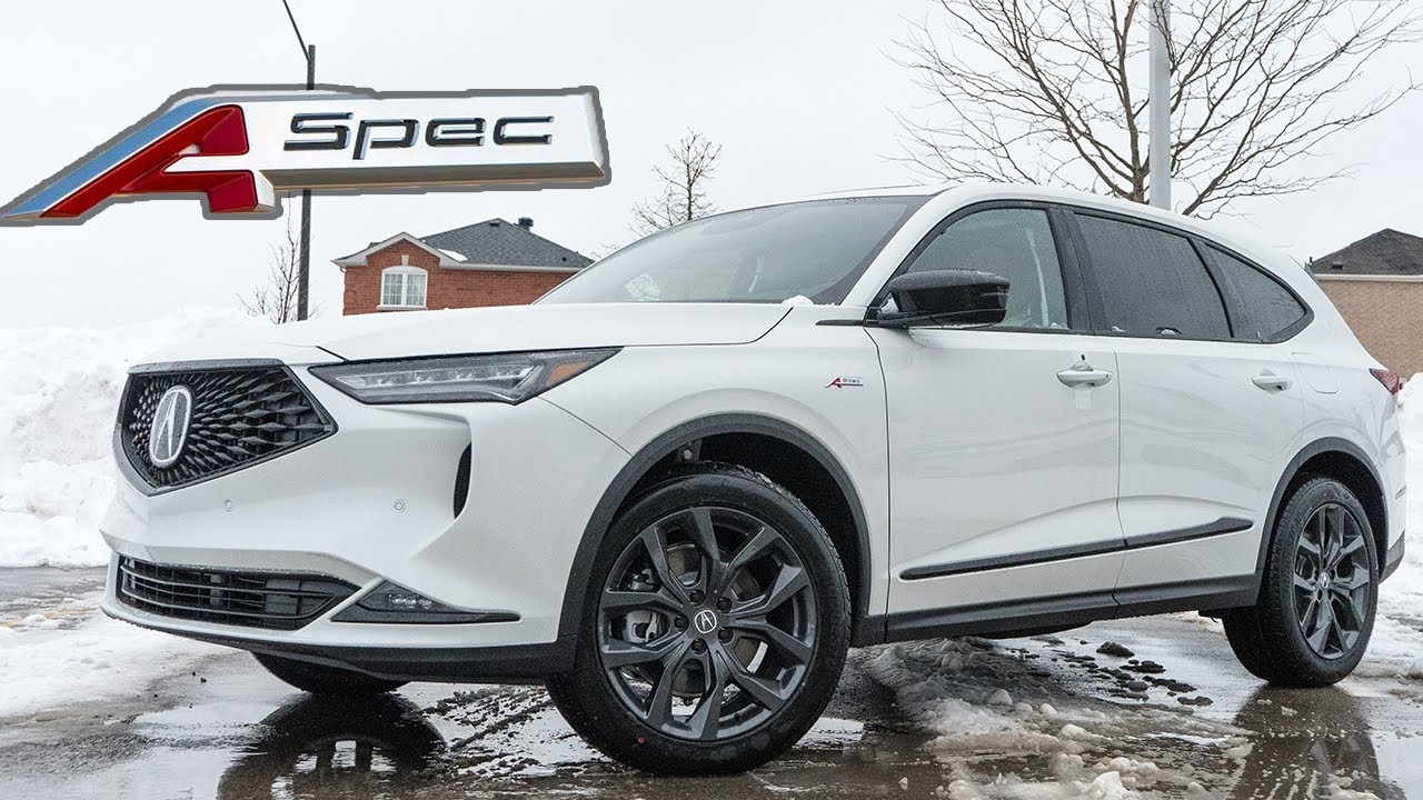 2022 Acura MDX ASpec review. What do you get with the MDX ASpec? - YouTube