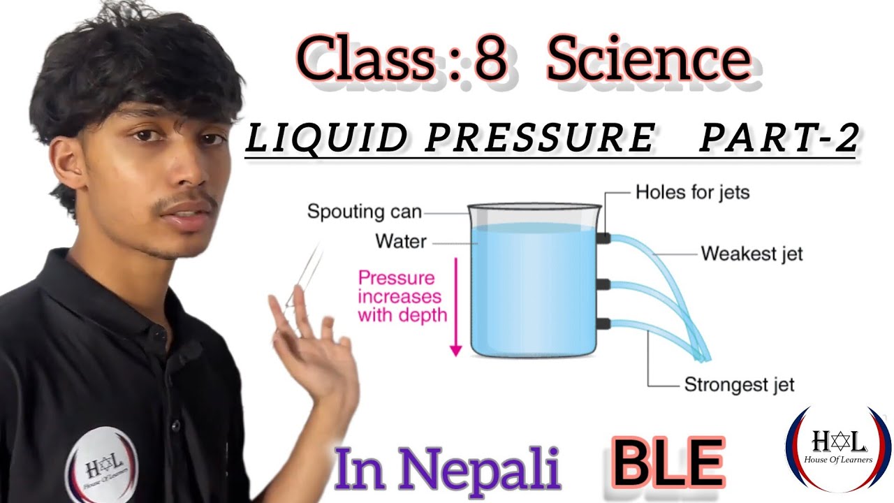 LIQUID PRESSURE || PART 2 || CLASS 8 || - YouTube