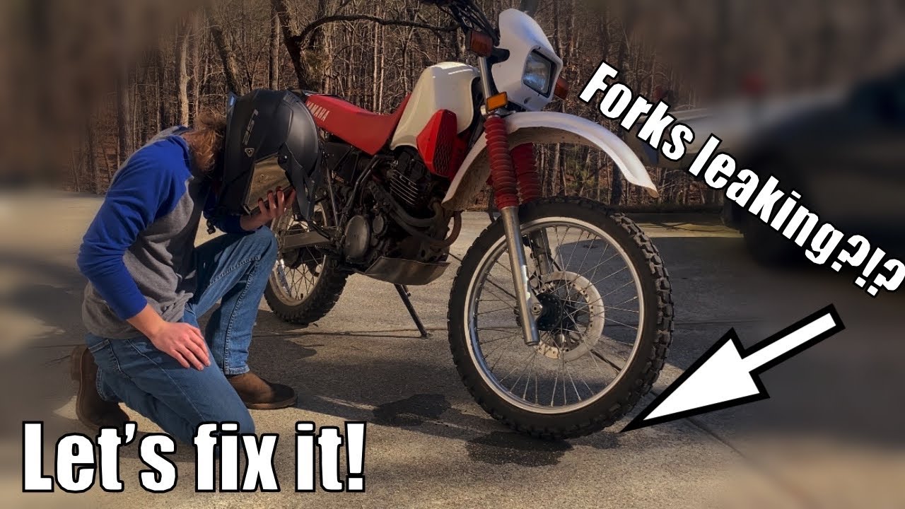 Leaky Forks No More! Dirt Bike Front Suspension Repair and Ride - YouTube