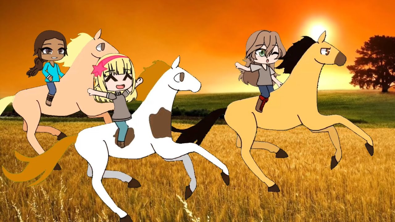 Spirit riding free ||Animation|| Gacha life & Gacha club (spirit ...