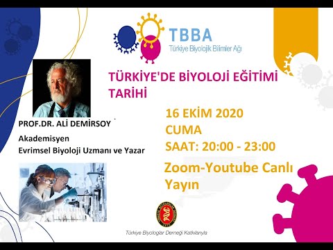 Prof  Dr  Ali Demirsoy 16 10 2020