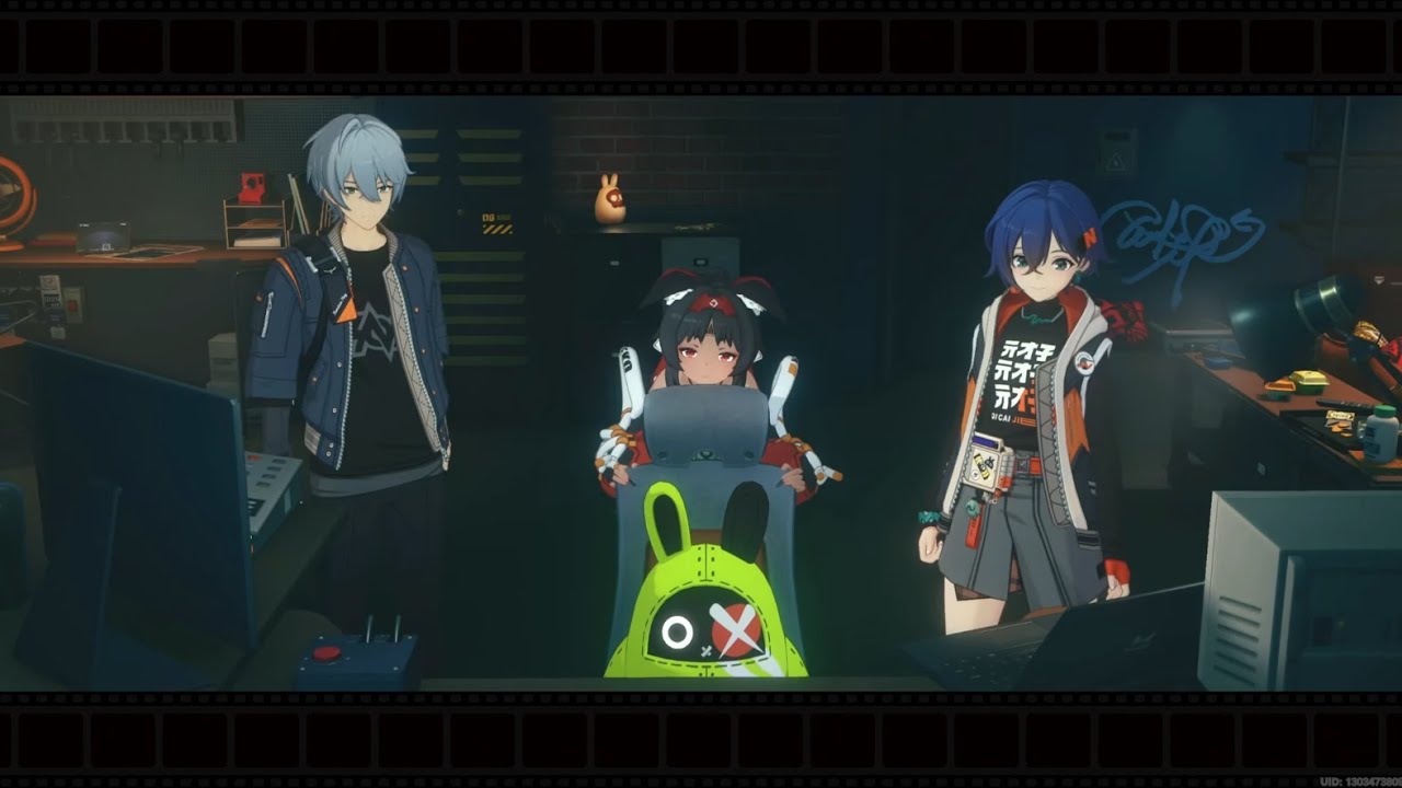 Zenless Zone Zero - Immersive Storytelling - Watch TV with Belle (Cat's ...