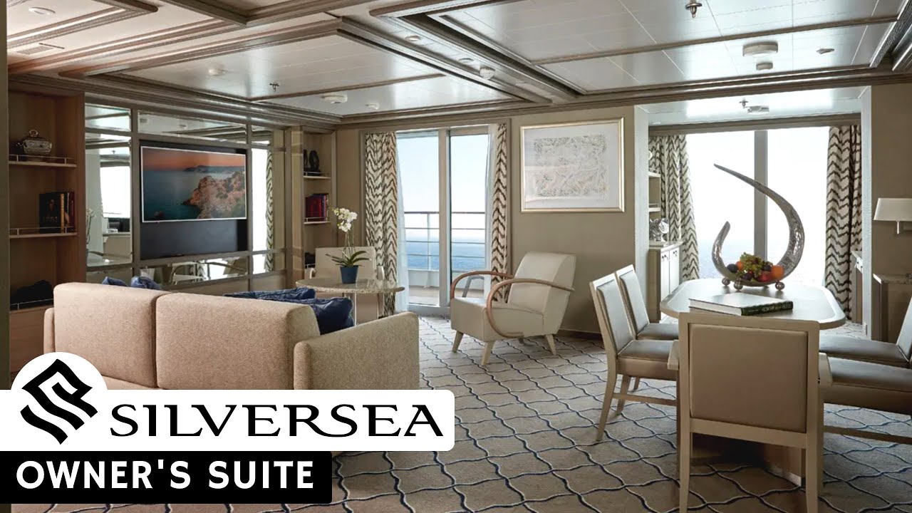 Silver Muse | Owners Suite Walkthrough Tour & Review | Silversea Cruises | 4K | 2024 - YouTube