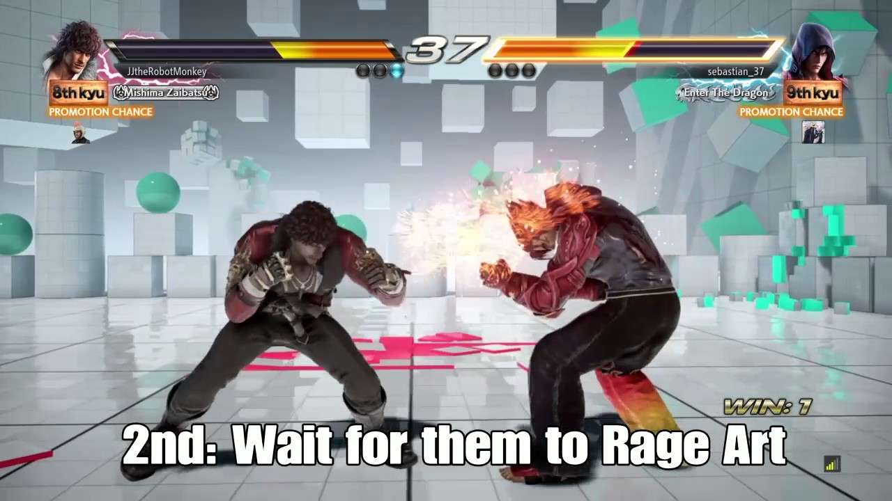 Tekken 7 - How to dodge Rage Arts - YouTube