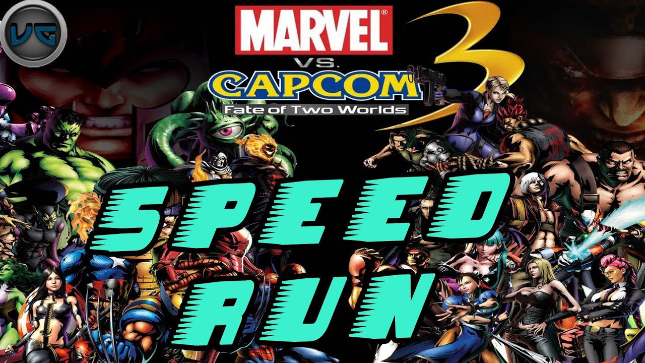 Marvel vs. Capcom 3 || Arcade Speed Run - YouTube