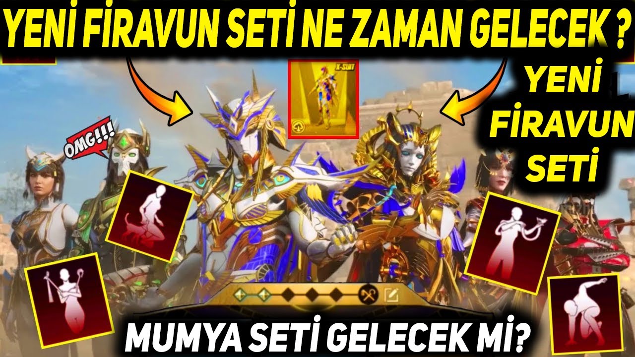 YENİ GELECEK FİRAVUN SETİ NE ZAMAN GELECEK ? MUMYA SETİ NE ZAMAN ...