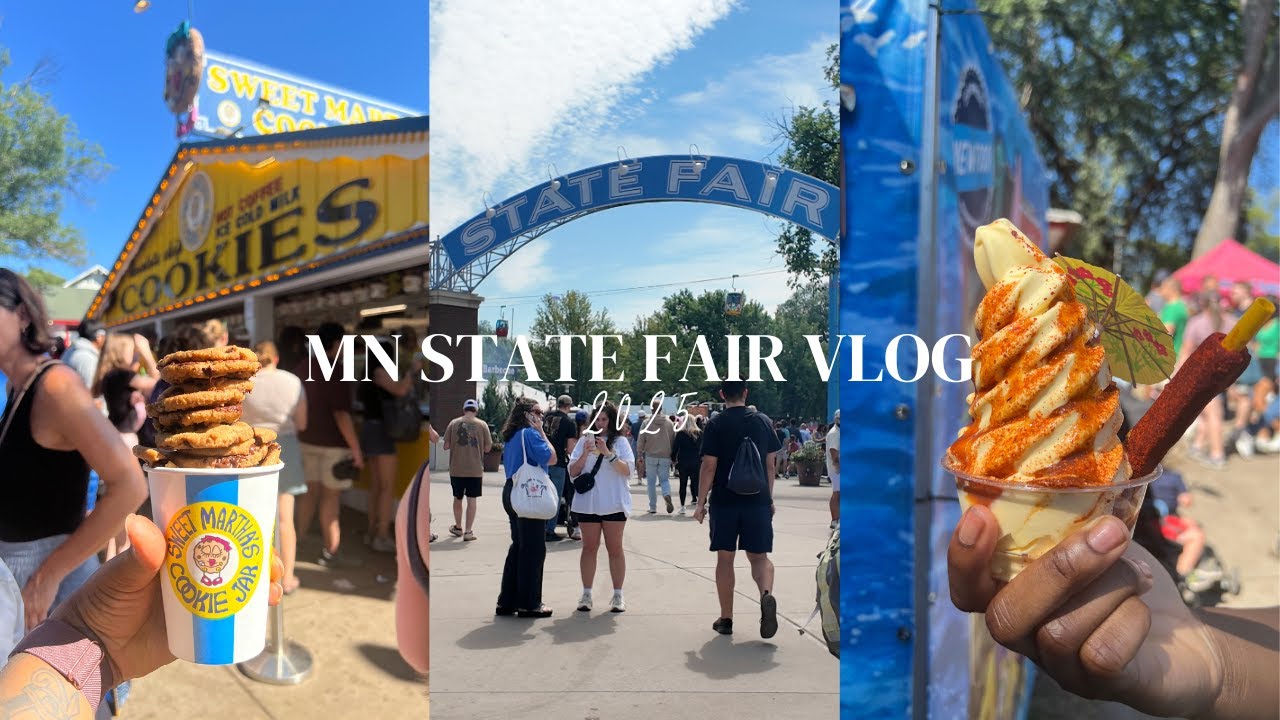 mn state fair 2025 vlog - YouTube