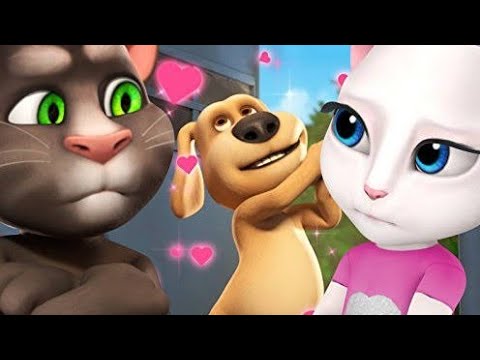 My Talking Angela & Tom friends (Eposide 5) childian cartoon - YouTube