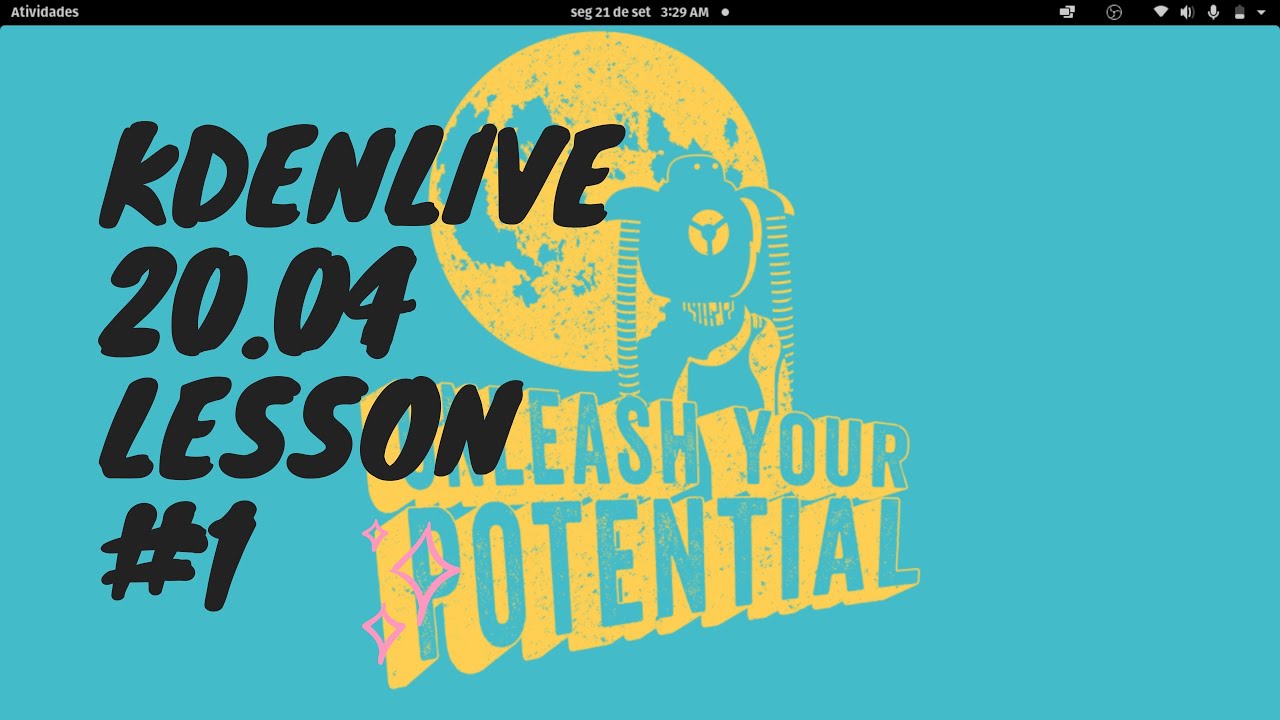 kdenlive20.04 lesson #1- how to change the kdenlive language - YouTube