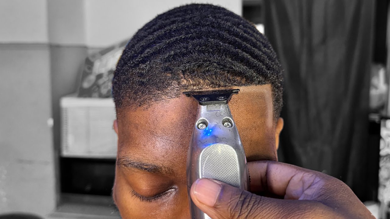 This Was The ONLY WAY to Fix His OVERGROWN Hairline! - YouTube