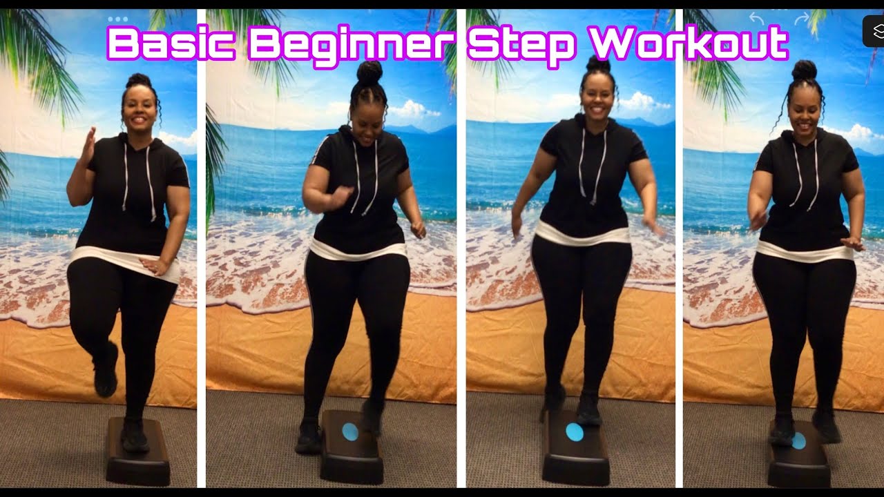 Basic Beginner Step Workout | Losing Menopause Weight | Fitness ...