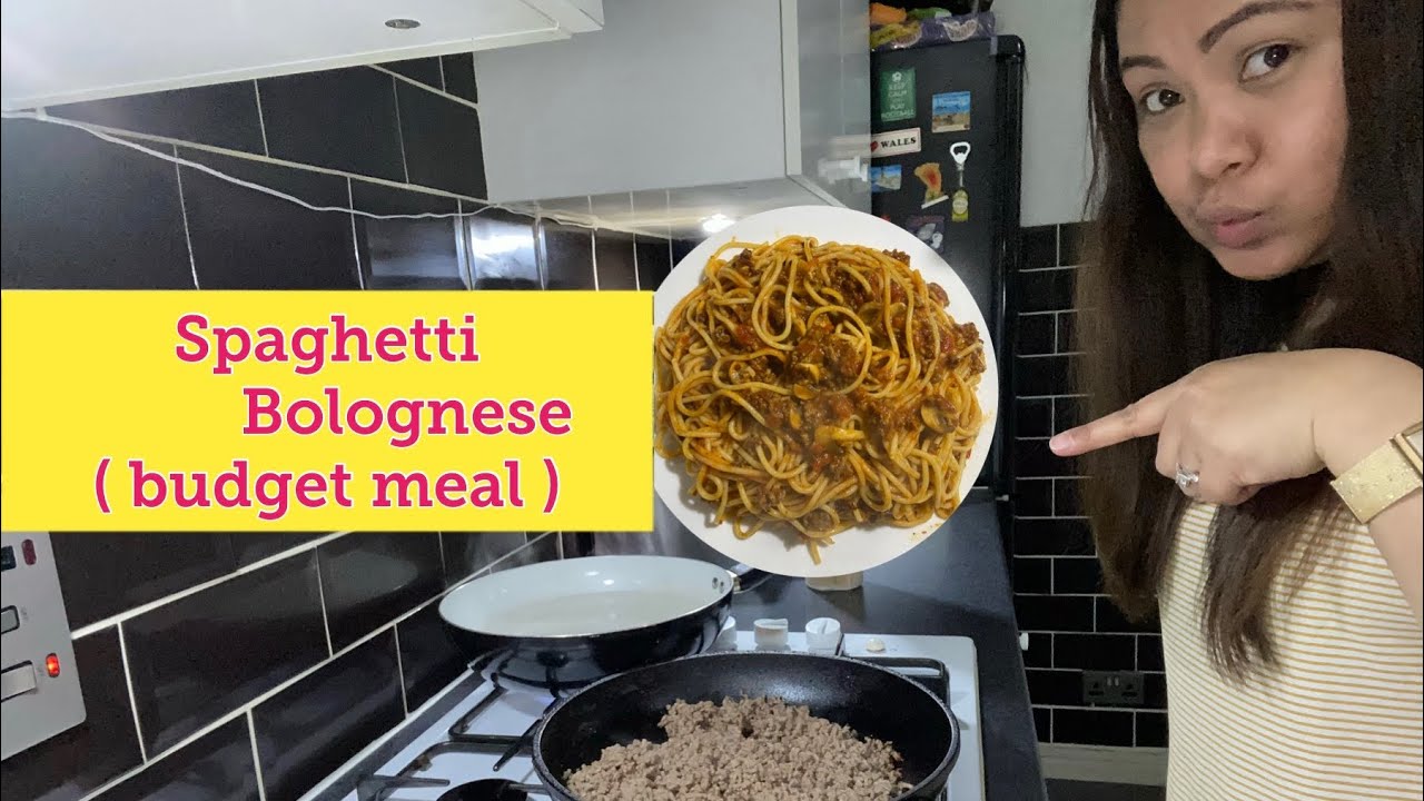 Spaghetti Bolognese (Budget Meal) - YouTube