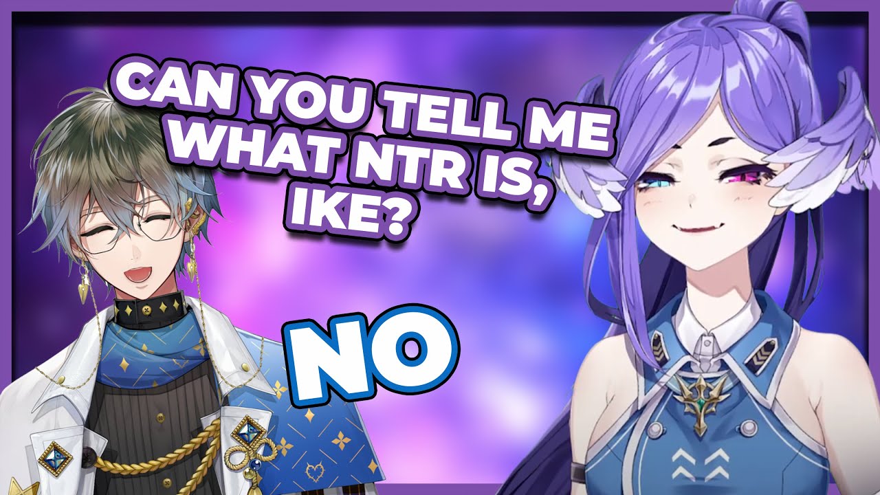 Ike, mind telling us what is ntr? [ NIJISANJI | Selen Tatsuki ] - YouTube