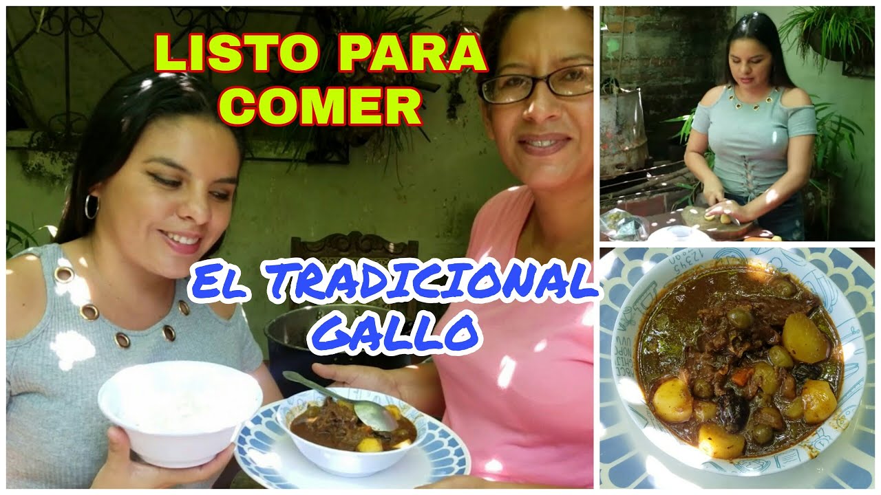 EL SABOR TRADICIONAL SALVADOREÑO GALLO EN CHICHA, DELICIOSO Y LISTO ...