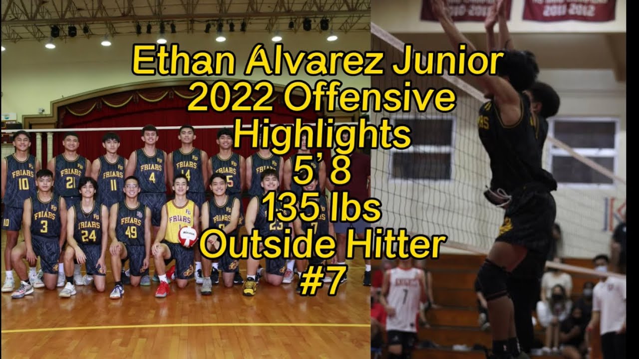 Ethan Alvarez’s Junior Year Volleyball Varsity Offensive Highlights ...