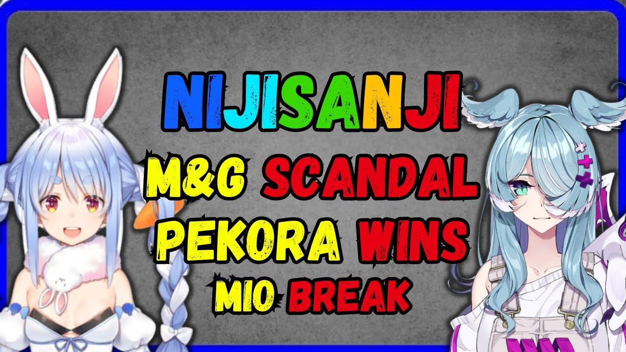 Nijisanji Virtual Rhapsody M&G scandal, Ookami Mio Health issue, Pekora ...