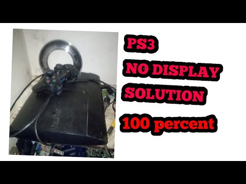 Ps3 no display problems - YouTube