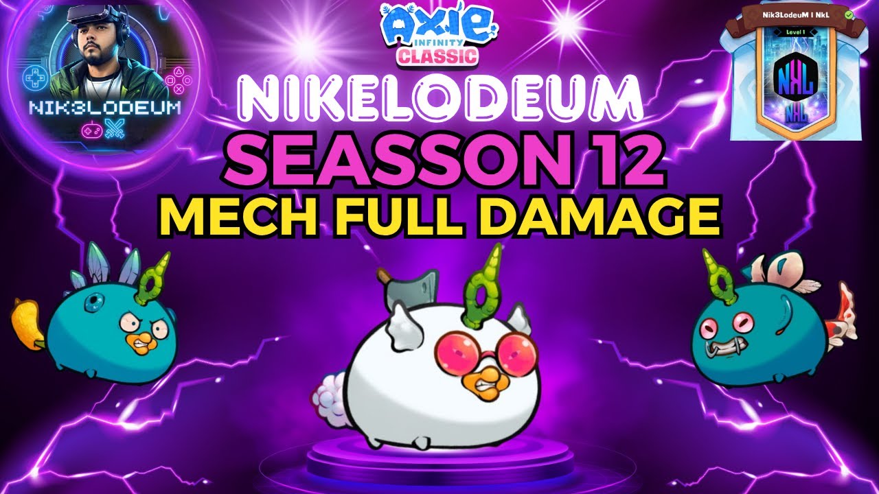 AXIE CLASSIC Mech Full Damange New Meta - YouTube
