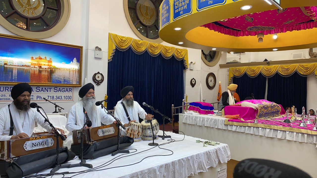 Bhai Rai Singh Ji (Hazuri Ragi) -live From Gurdwara Sant Sagar Queens ...