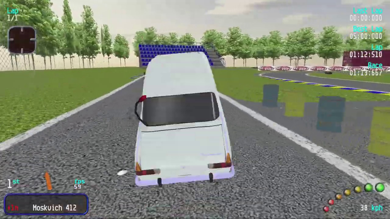 Re-Volt (RVGL) custom track "Dnipro Kart" - YouTube