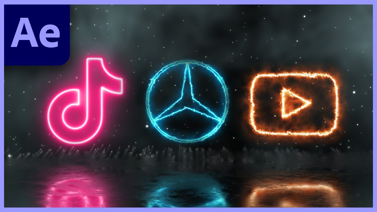 How to Make a Neon, Fire and Electric Intro in After Effects 2024 - YouTube