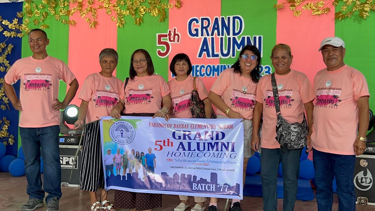 Grand Alumni Homecoming Batch 77 - YouTube