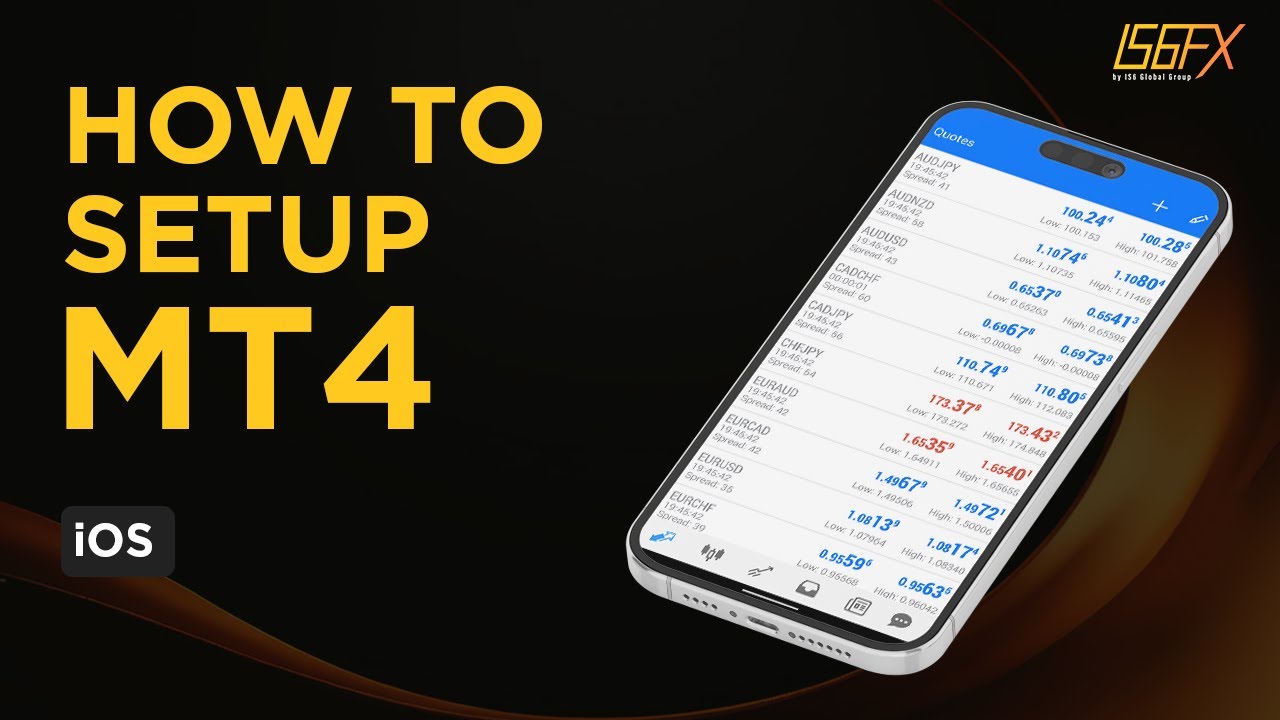 How to Setup MT4 Platform on iOS - YouTube