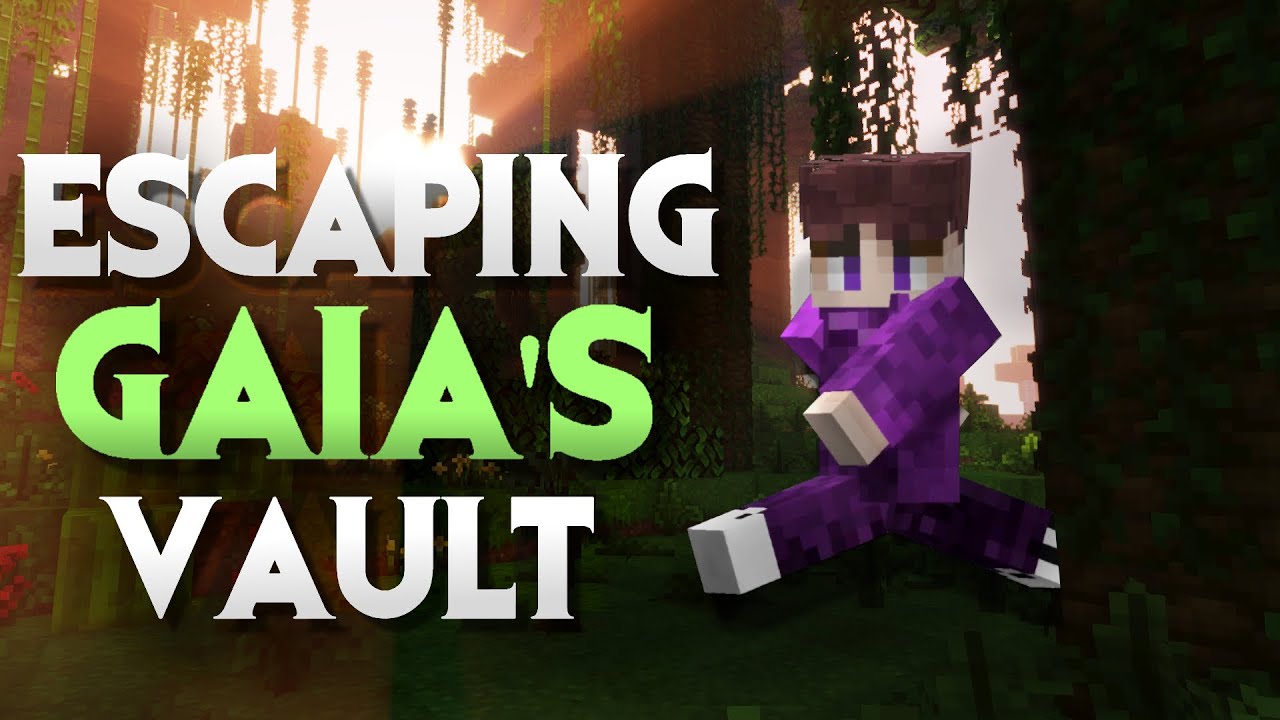 I ESCAPED Minecraft's most PERFECT Prison | Gaia's Vault V2 (ft ...