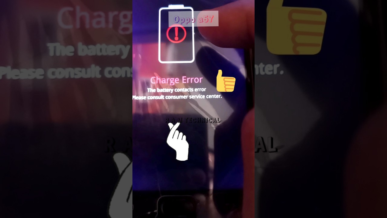 Oppo a57 charging error solution - YouTube