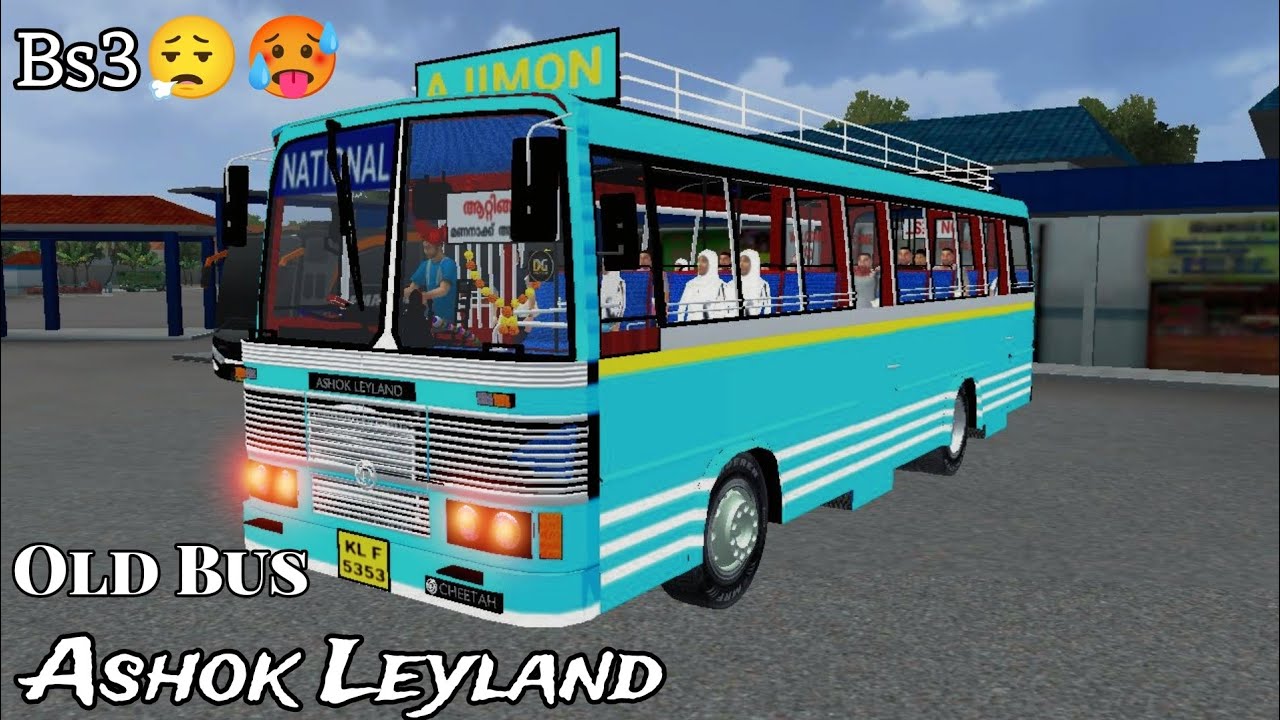 Bs3 AshokLeyland Bus back to Roar in Cities 😮‍💨🥵 #oldbus #bs3 #bussid ...