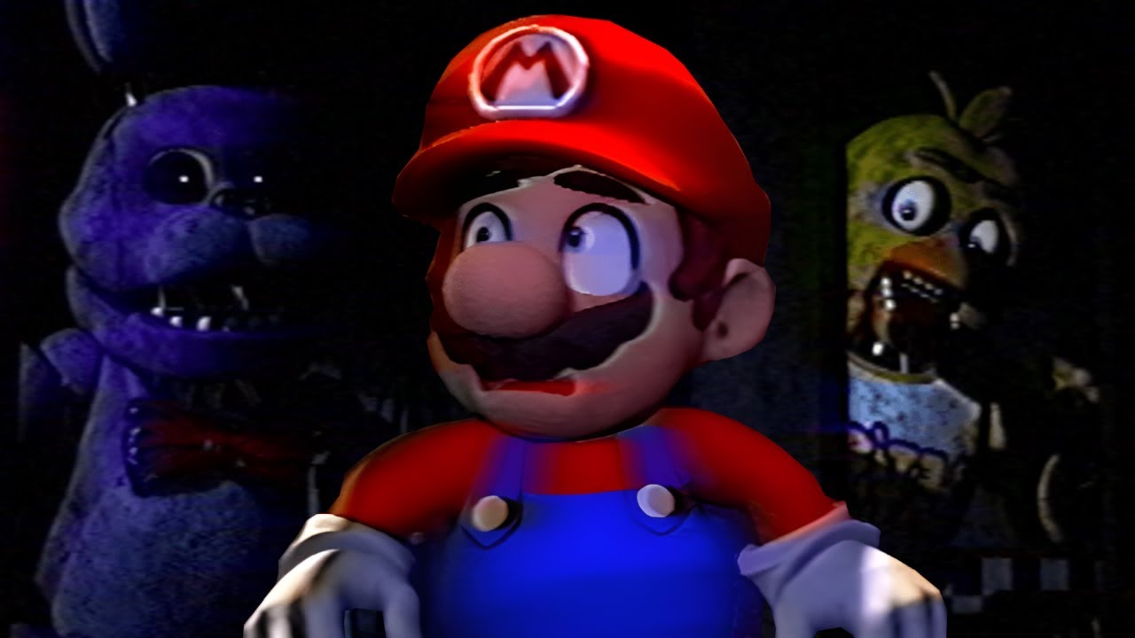 Mario Meets FNAF | Mario in Animatronic Horror: Part 1 - YouTube