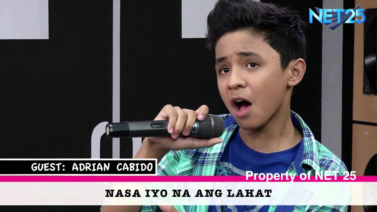 ADRIAN CABIDO NET25 LETTERS AND MUSIC Guesting Part 2 - YouTube
