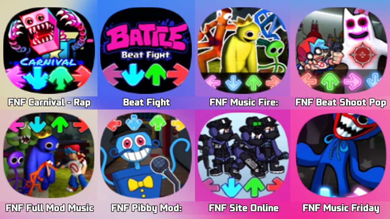 FNF Boxy Boo, FNF Pibby Mod, FNF Site Online, FNF Pocoyo, FNF Carnival ...