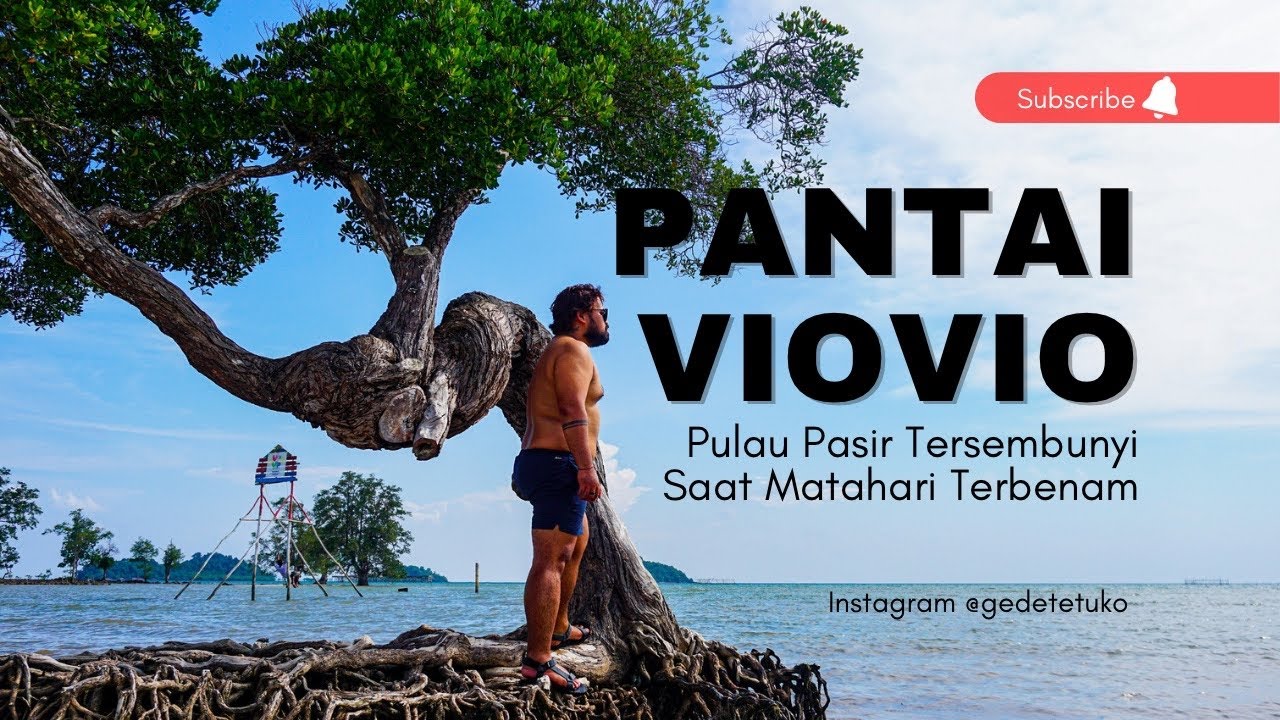 PANTAI VIOVIO BATAM | Menikmati Matahari Terbenam Di Pulau Pasir ...