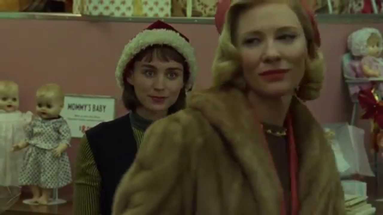 Carol Movie Official Clip - I Like The Hat (Cate Blanchett, Rooney Mara) - YouTube