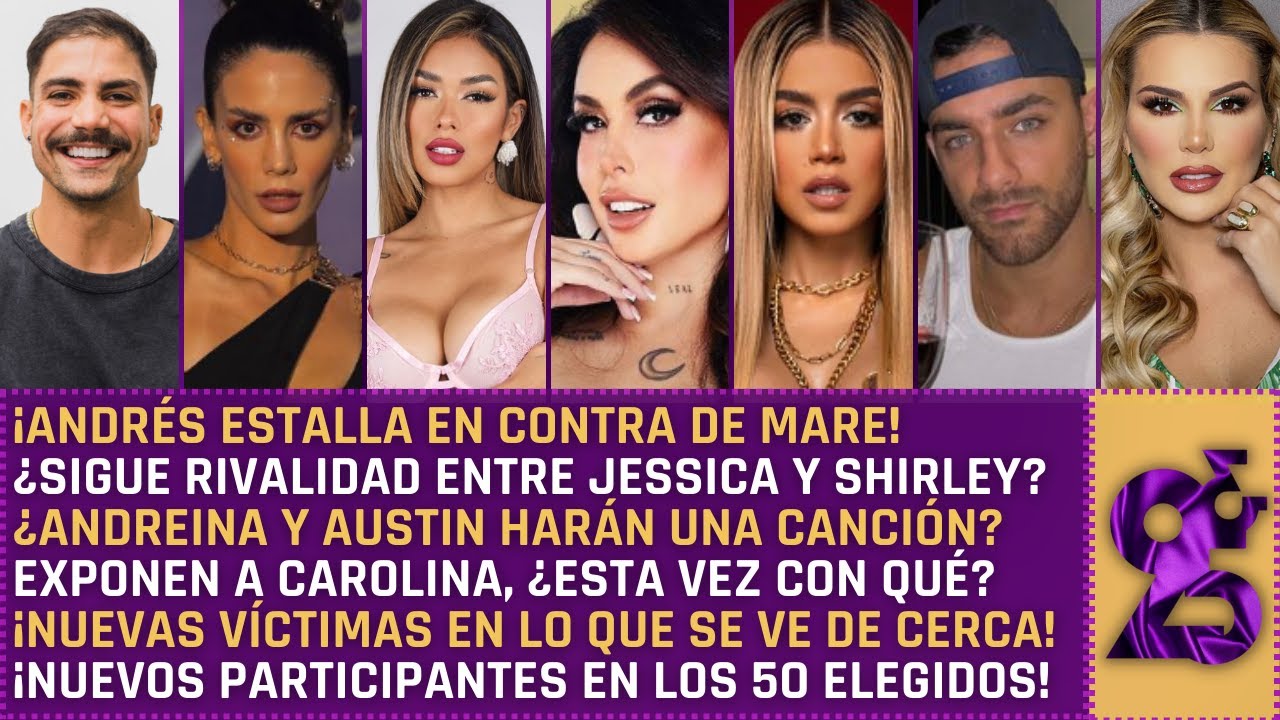 ¡ANDRES SALVATIERRA, MARE CEVALLOS, SHIRLEY ARICA, JESSICA STONEM ...