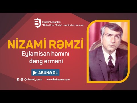 Nizami Rəmzi - Eyləmisən hamını dəng erməni