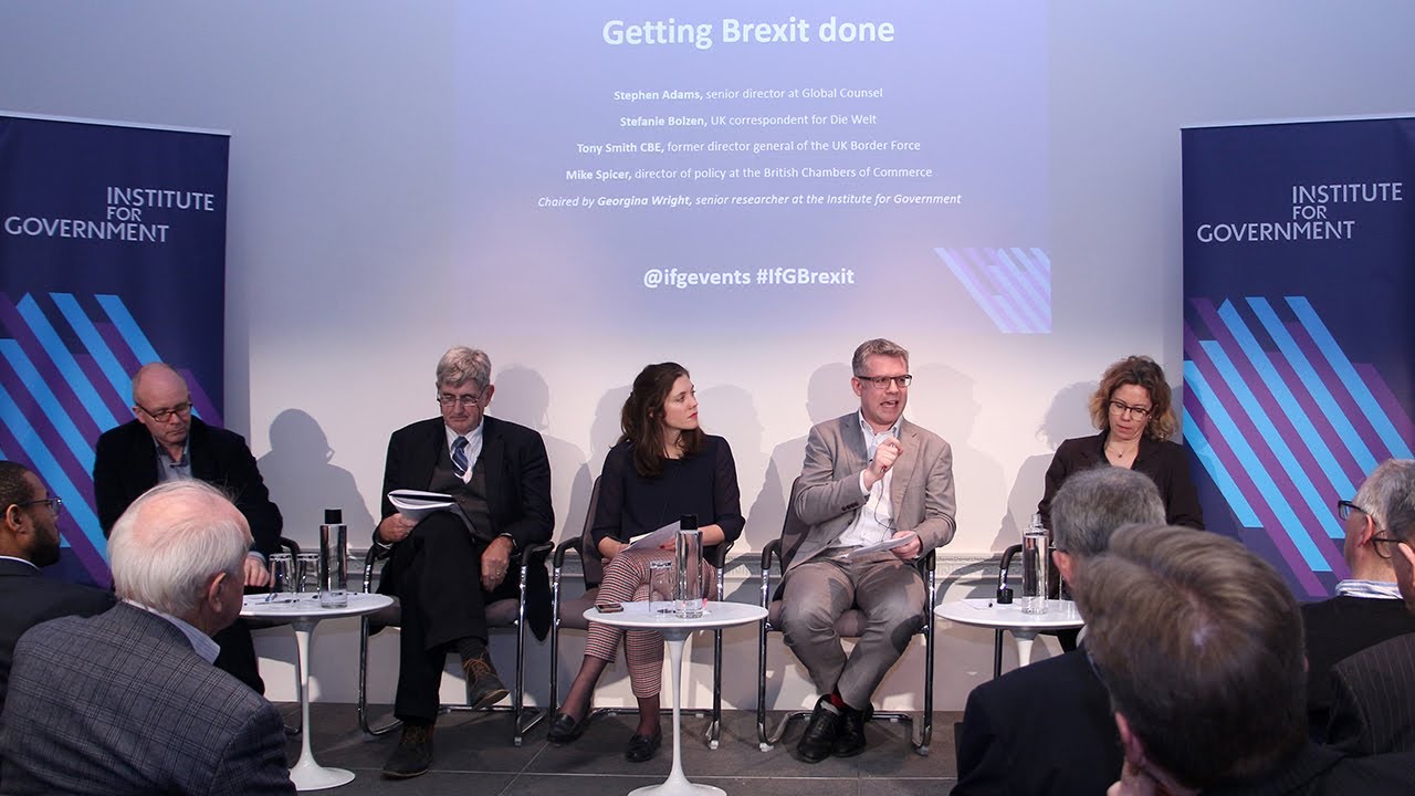 Getting Brexit done - YouTube