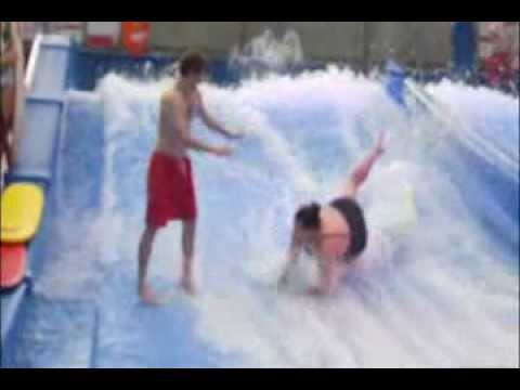 Jay Peak FlowRider Fail Compilation - YouTube