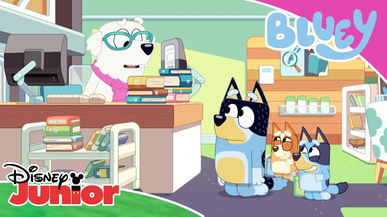 💙 Et løfte er et løfte | Bluey | Disney Junior Danmark - YouTube