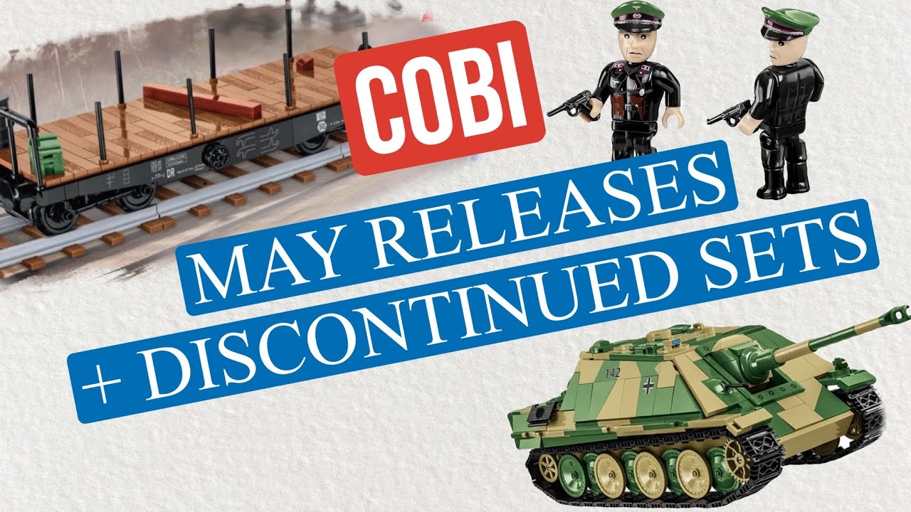 Cobi News - 6/4/23 - May Releases and Pre-Orders - YouTube