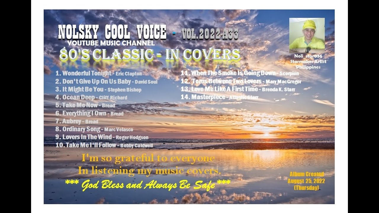Noli_Star036(VOL.2022-A33)=80s CLASSIC HITS LOVE SONGS IN COVER VERSION ...